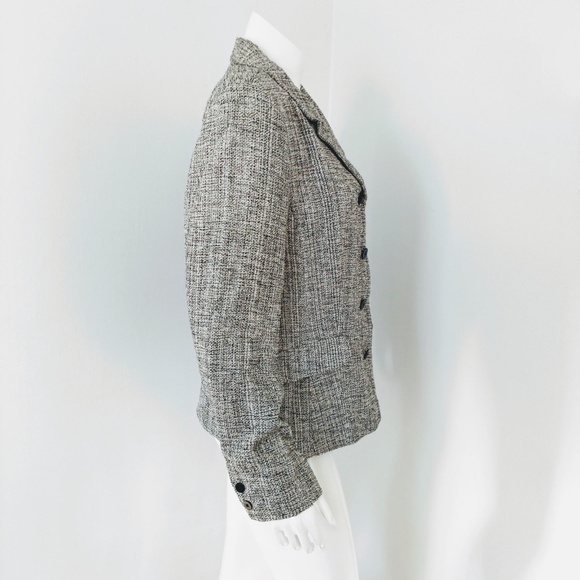 Nordstrom | Jackets & Coats | Nordstrom Silk Tweed Textured Blazer Size ...